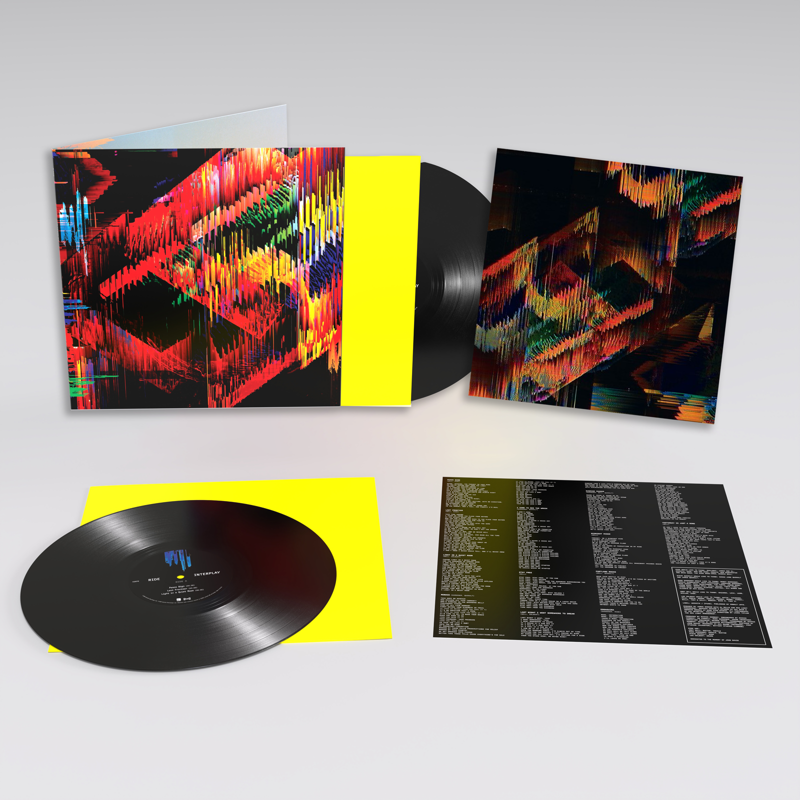 RIDE - Interplay: Vinyl LP + Signed Art Card - Recordstore