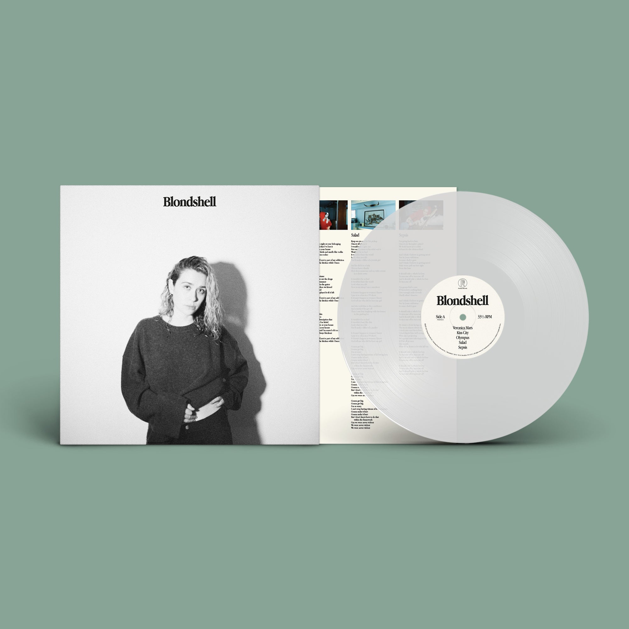 Blondshell - Blondshell: Limited Edition Clear Vinyl LP - Recordstore