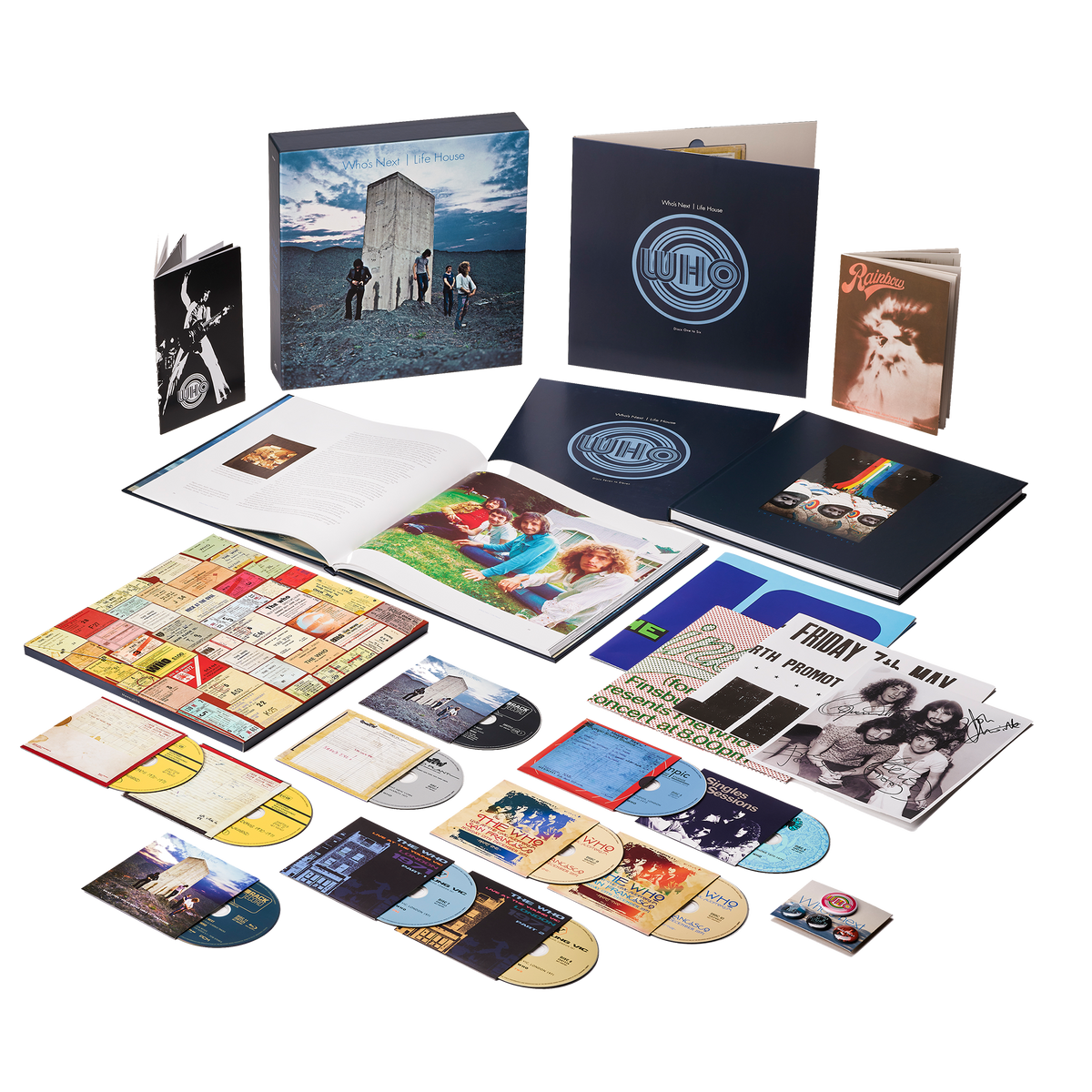 The Who - Who's Next (50th Anniversary): 10CD Box Set, Exclusive Half ...