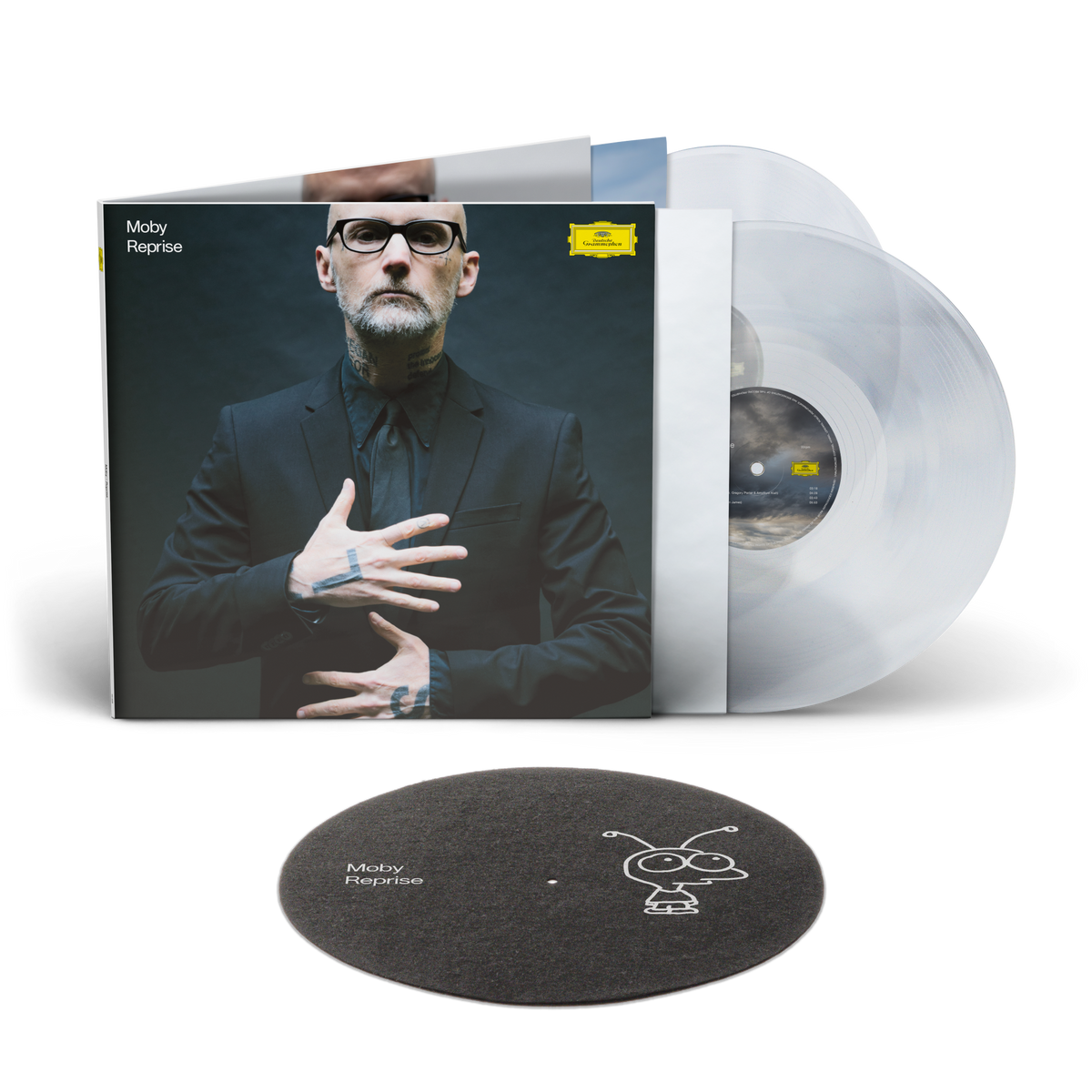 MOBY - Reprise: Exclusive Deluxe 180gm Crystal Clear Vinyl 2LP + Little ...