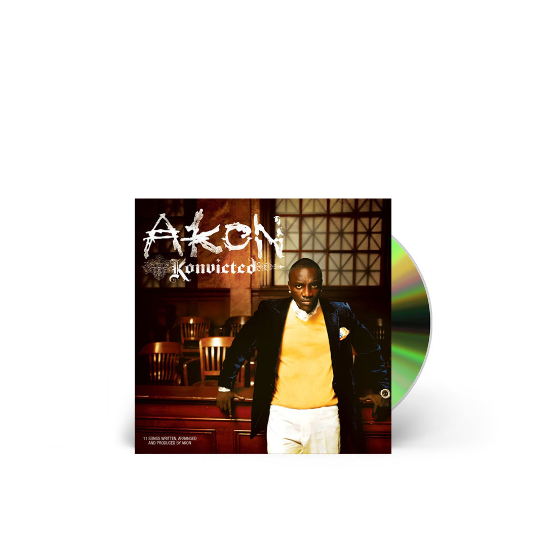 Akon Konvicted Album Cover Akon – Konvicted – CD (Album), 2006