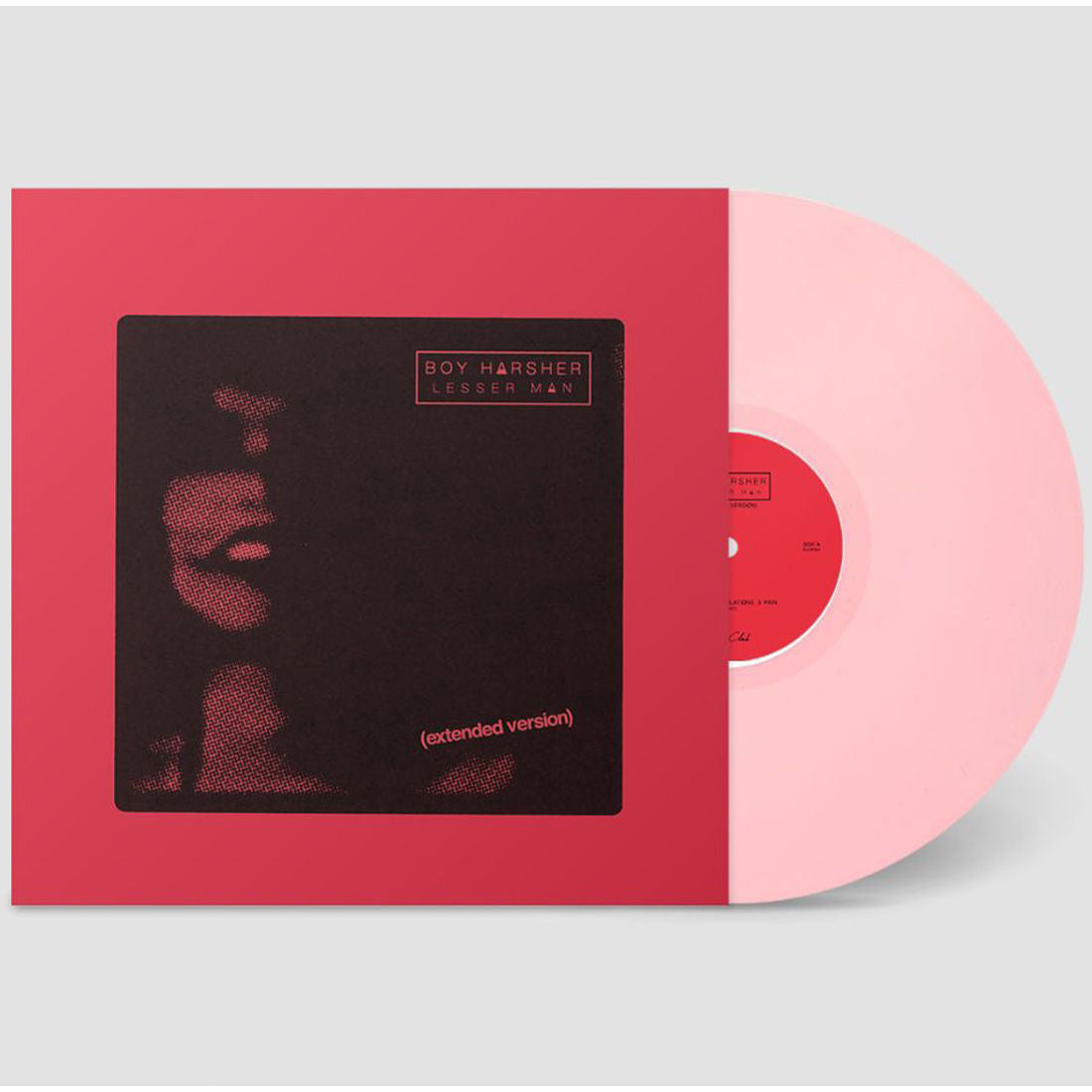 Boy Harsher - Lesser Man: Limited Edition Light Rose Vinyl LP - Recordstore
