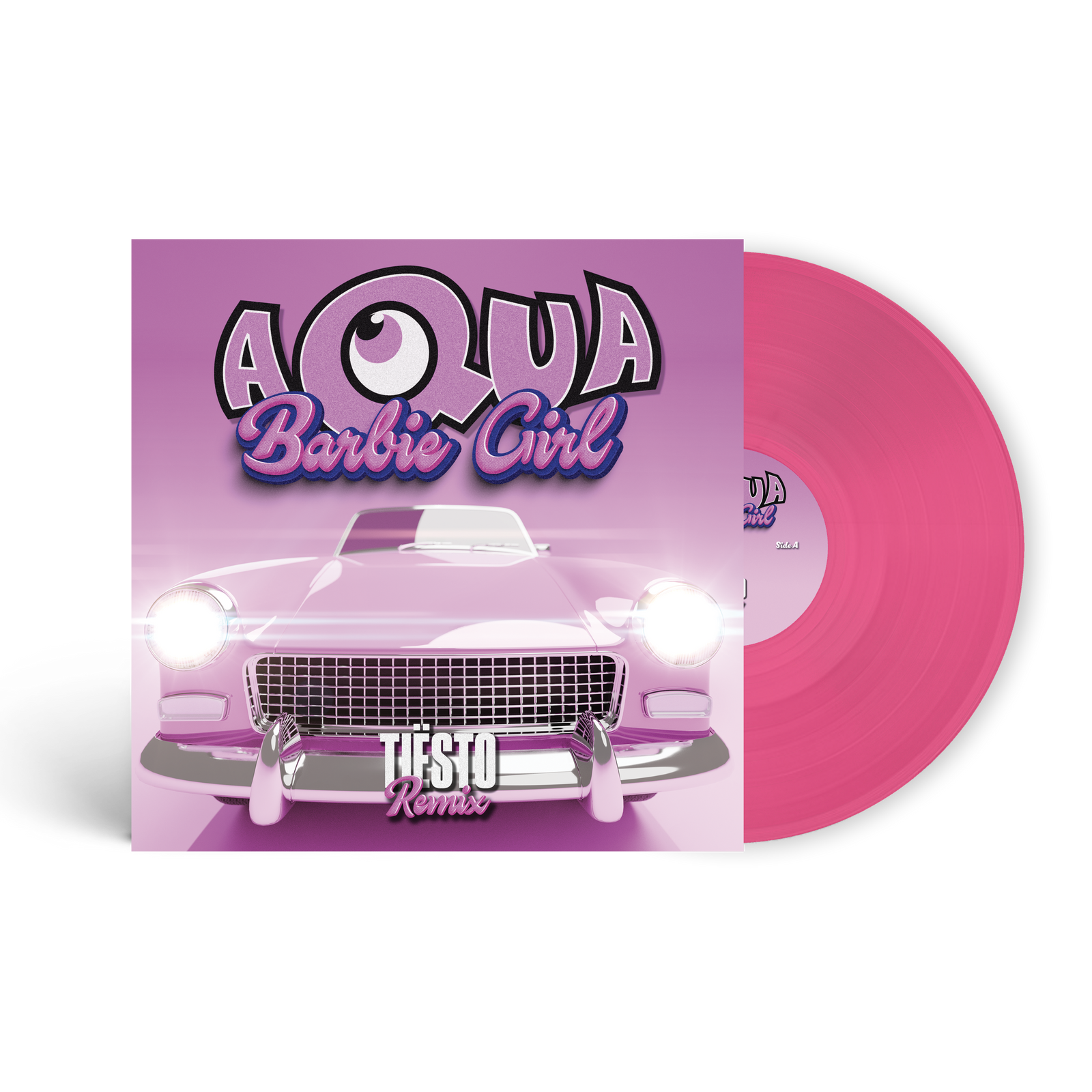 Aqua And Tiesto Barbie Girl Limited Pink Vinyl 7 Single Recordstore