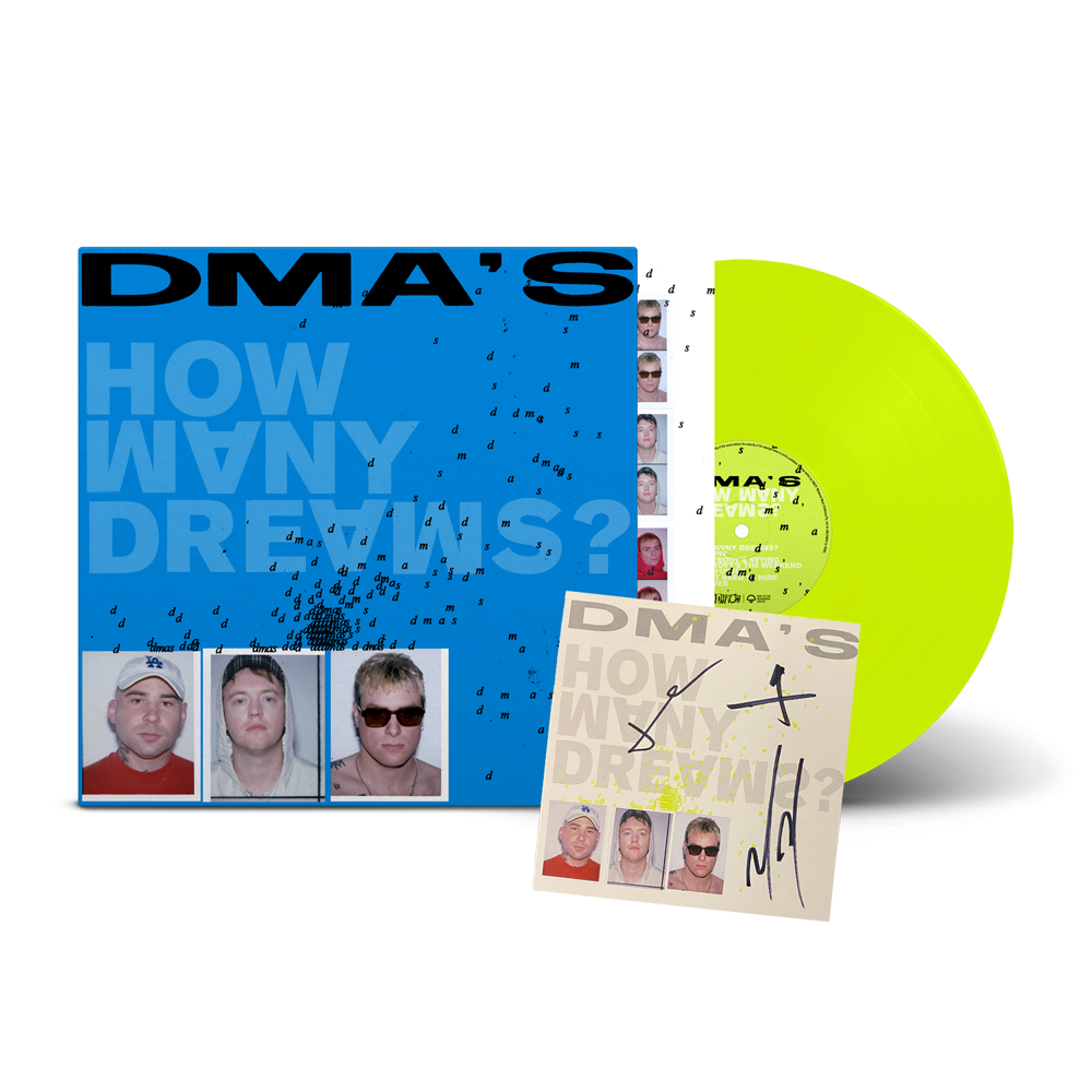 DMA'S - How Many Dreams?: Neon Yellow Vinyl LP (w/ Alt Artwork ...
