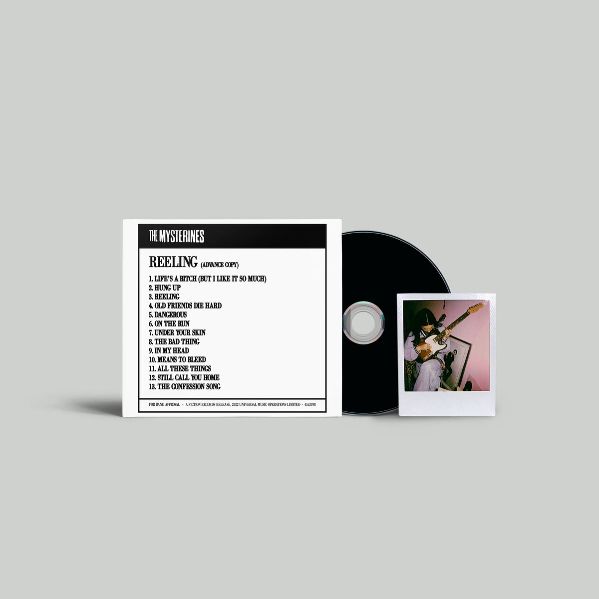 The Mysterines - Reeling: Limited White Label CD (Polaroid Edition ...